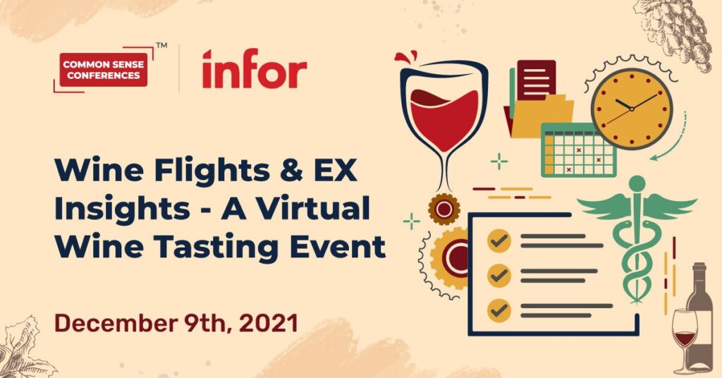 Infor - Wine Flights & EX Insights - A Virtual Wine Tasting Event