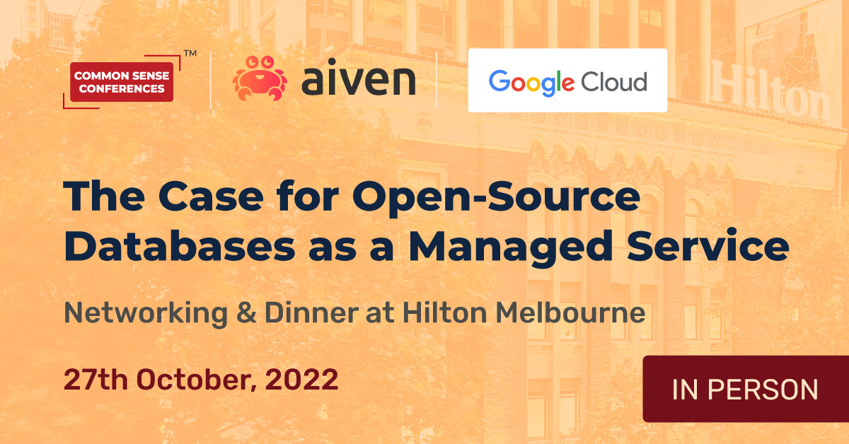 Aiven - The Case for Open-Source Databases as a Managed Service