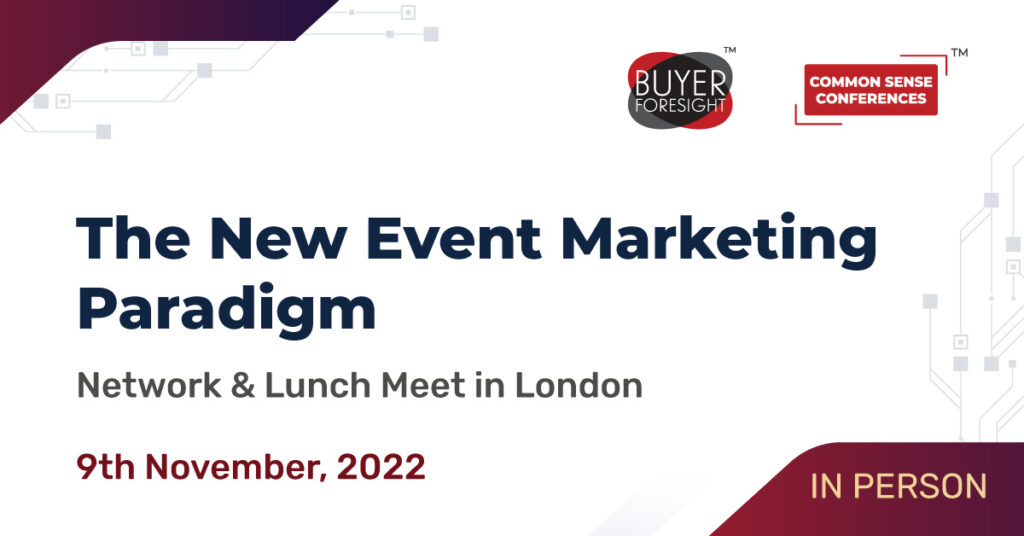 BuyerForesight Events for Marketing leaders | BuyerForesight