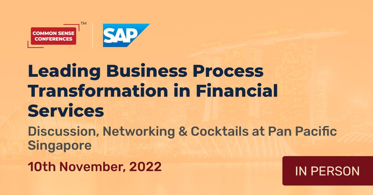 SAP - Leading Business Process Transformation in Financial Services