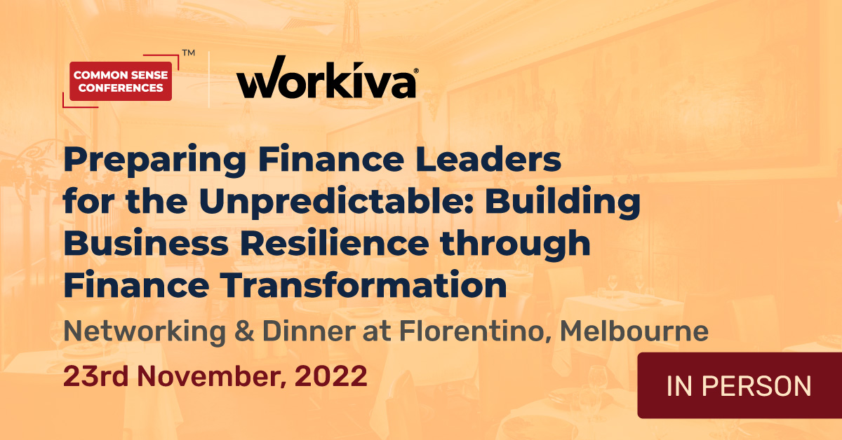 Workiva - Preparing Finance Leaders for the Unpredictable: Building ...