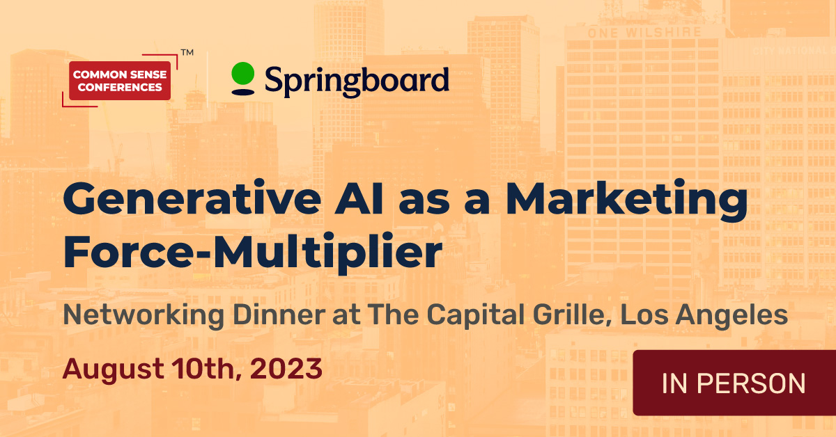 Springboard - Generative AI as a Marketing Force-Multiplier