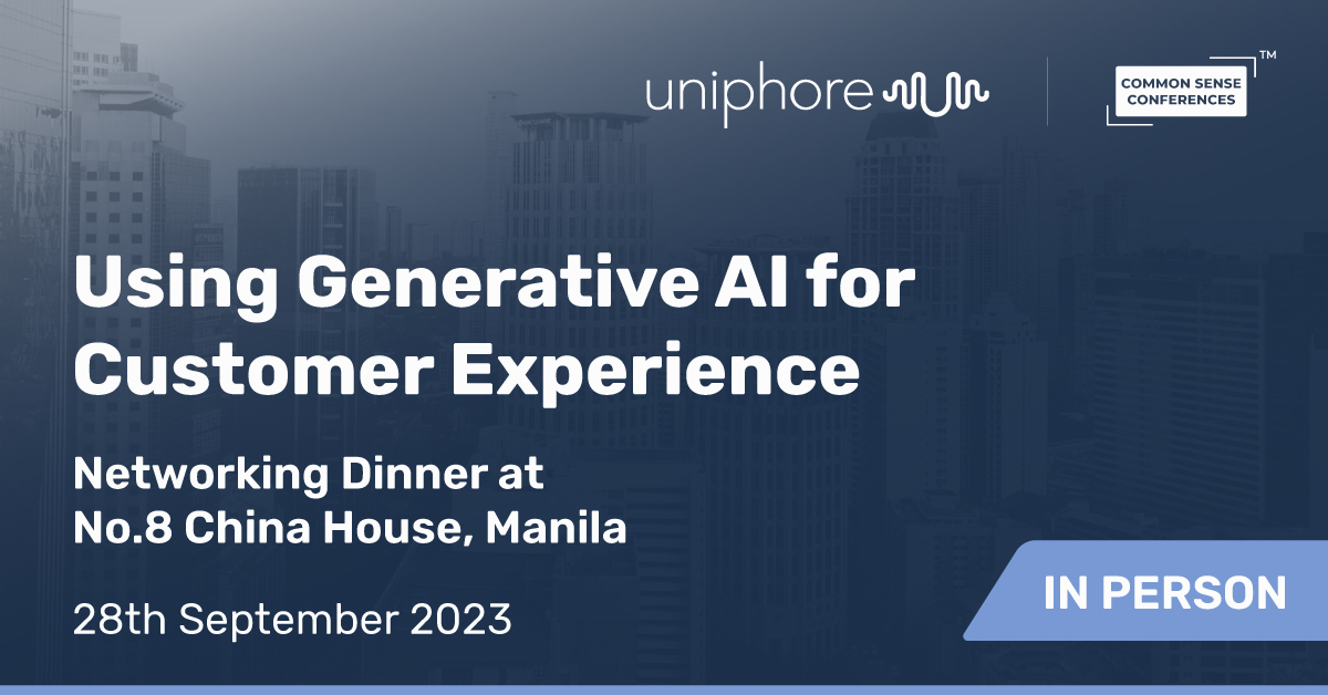 Uniphore - Using Generative AI for Customer Experience Uniphore - Using Generative AI for Customer Experience