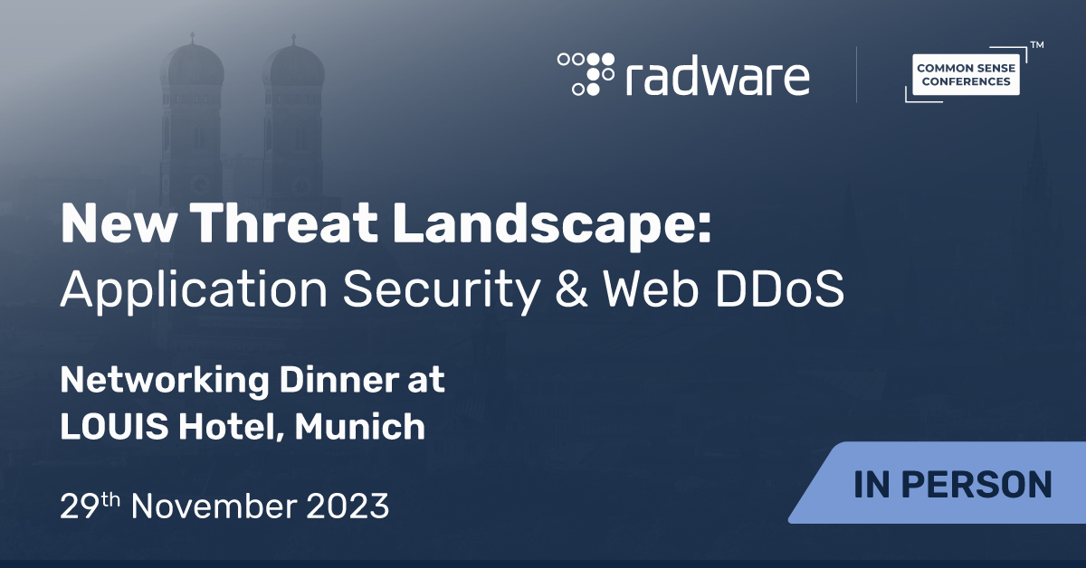 Radware New Threat Landscape Application Security And Web Ddos