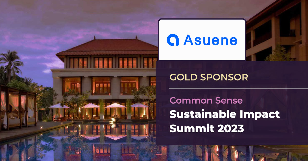 Asuene - Gold Sponsor - Sustainable Impact Summit 2023
