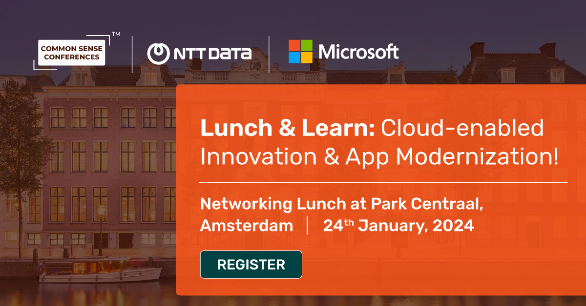 NTT - Lunch & Learn: Cloud-enabled Innovation & App Modernization!
