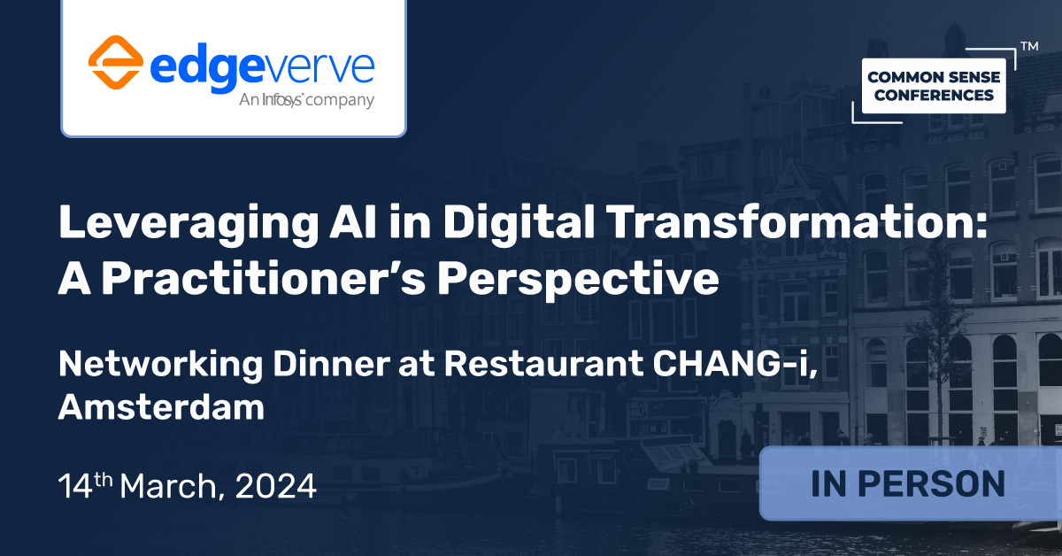 EdgeVerve - Leveraging AI in Digital Transformation: A Practitioner’s ... EdgeVerve - Leveraging AI in Digital Transformation: A Practitioner’s ...