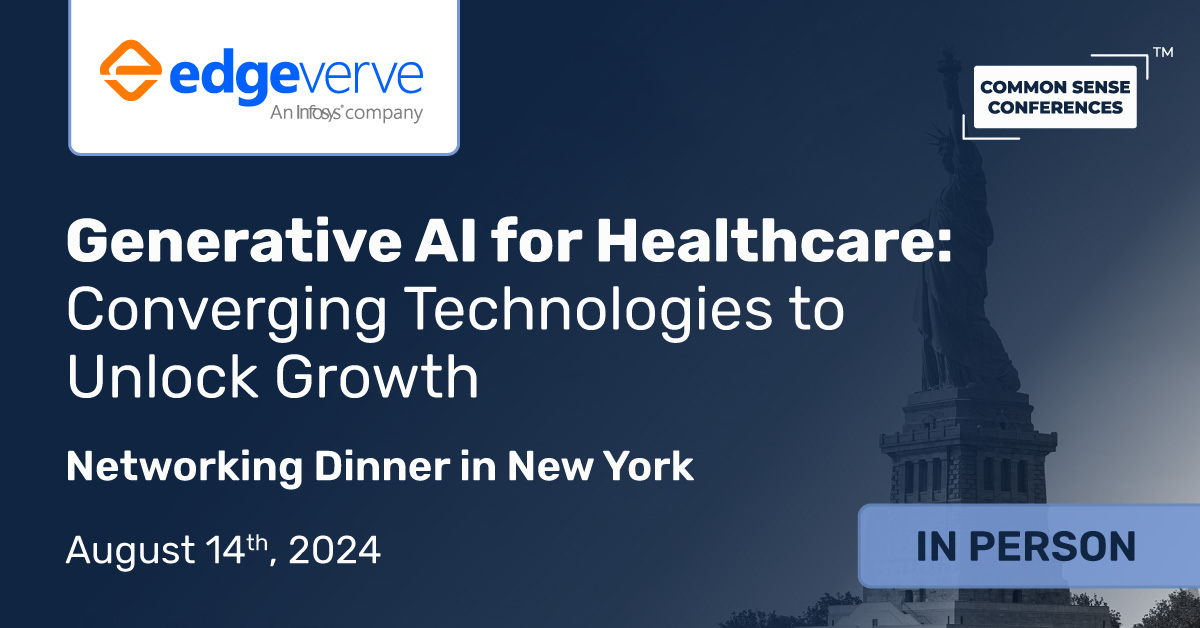 EdgeVerve - Generative AI for Healthcare: Converging Technologies to ...
