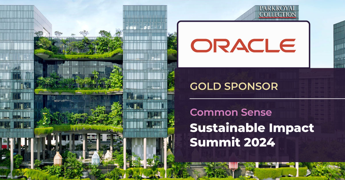Oracle - Gold Sponsor - Sustainable Impact Summit 2024