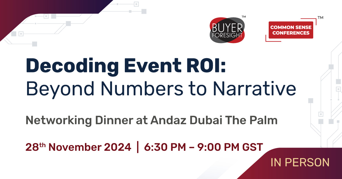 BuyerForesight - Decoding Event ROI: Beyond Numbers to Narrative