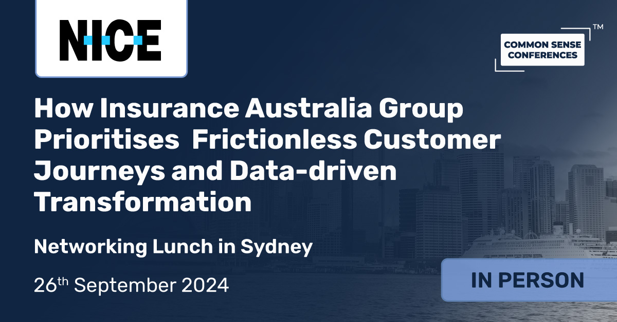 NICE - How Insurance Australia Group Prioritises Frictionless Customer ...