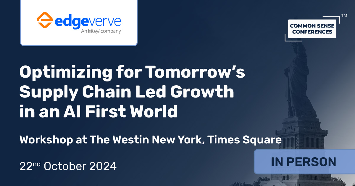 EdgeVerve - Optimizing for Tomorrow’s Supply Chain Led Growth