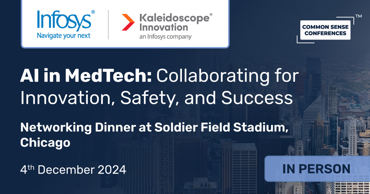 Infosys - AI in MedTech: Collaborating for Innovation, Safety, and Success