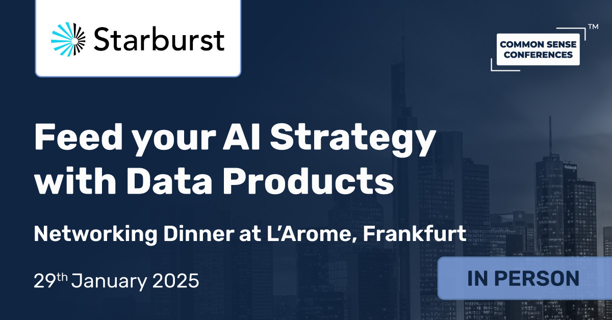 Starburst - Feed your AI Strategy with Data Products