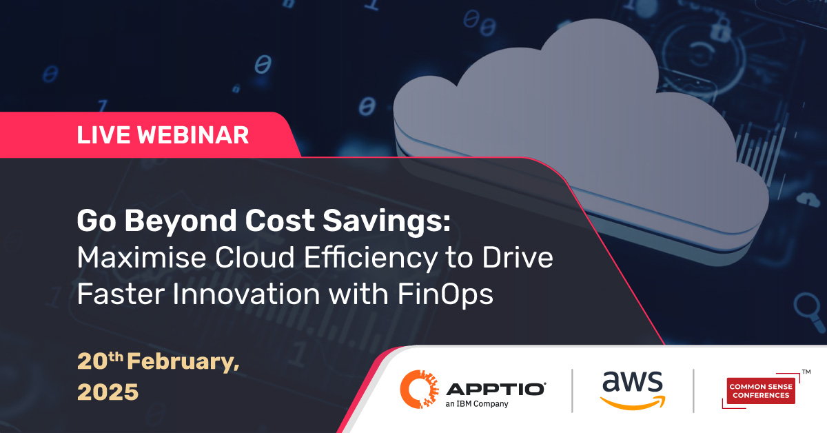 AWS+Apptio - Maximise Cloud Cost Efficiency with Proven FinOps Strategies
