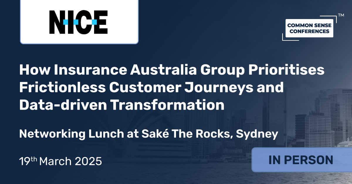 NICE Systems - How Insurance Australia Group Prioritises Frictionless ...