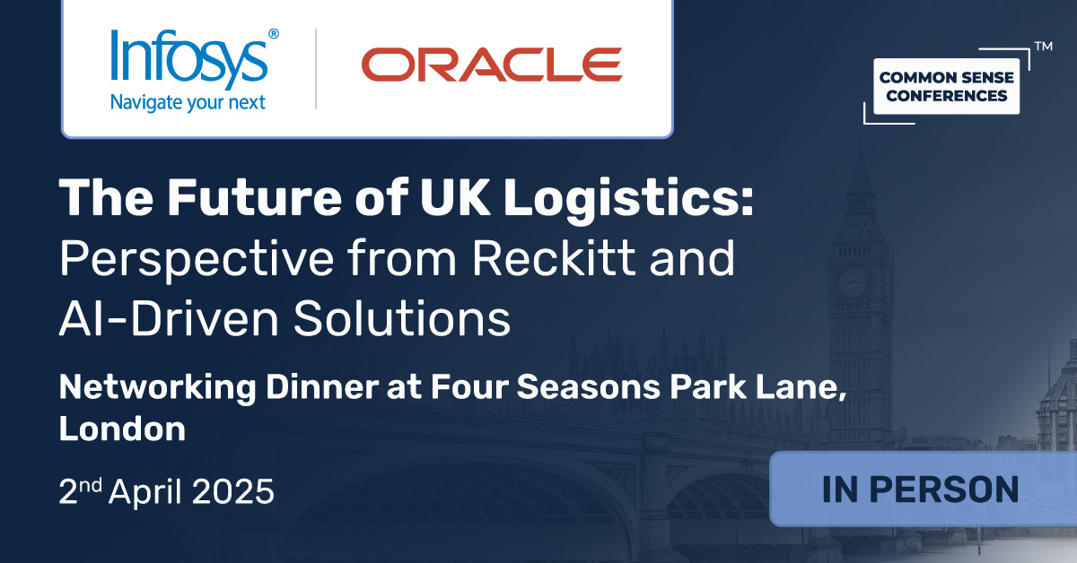 Infosys - The Future of UK Logistics: Perspective from Reckitt and AI ...