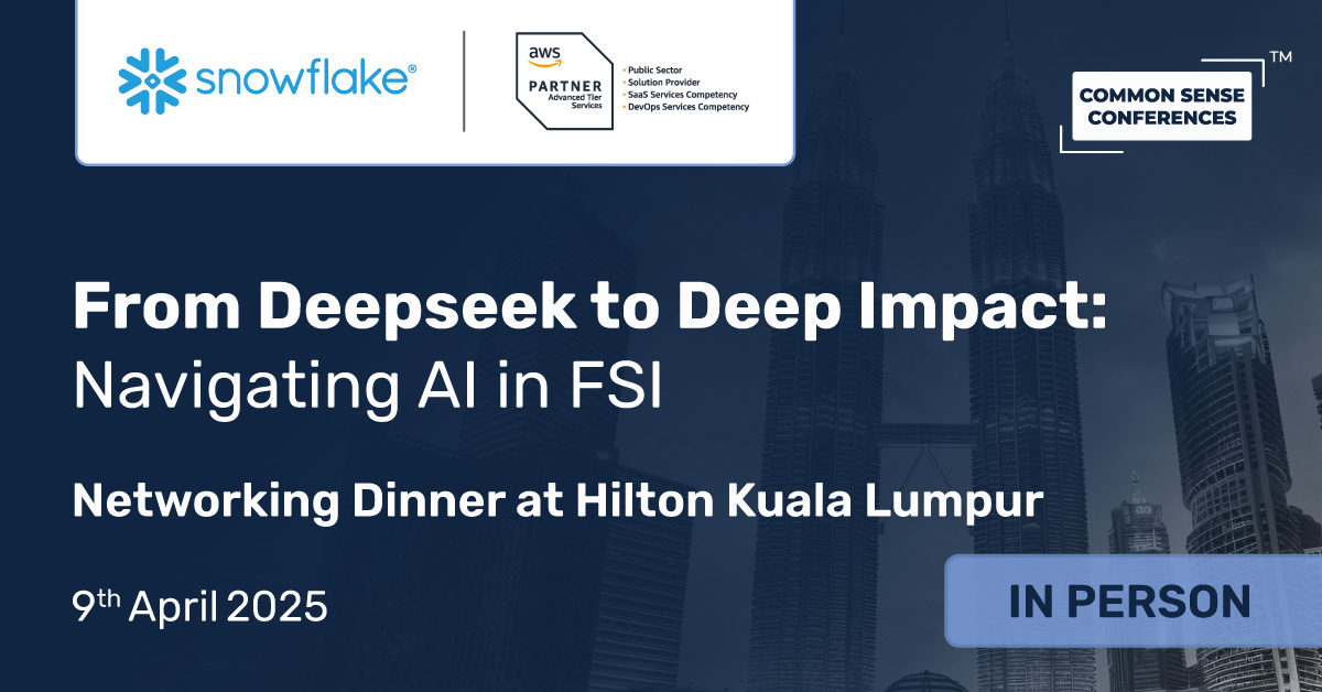Snowflake - From Deepseek to Deep Impact: Navigating AI in FSI