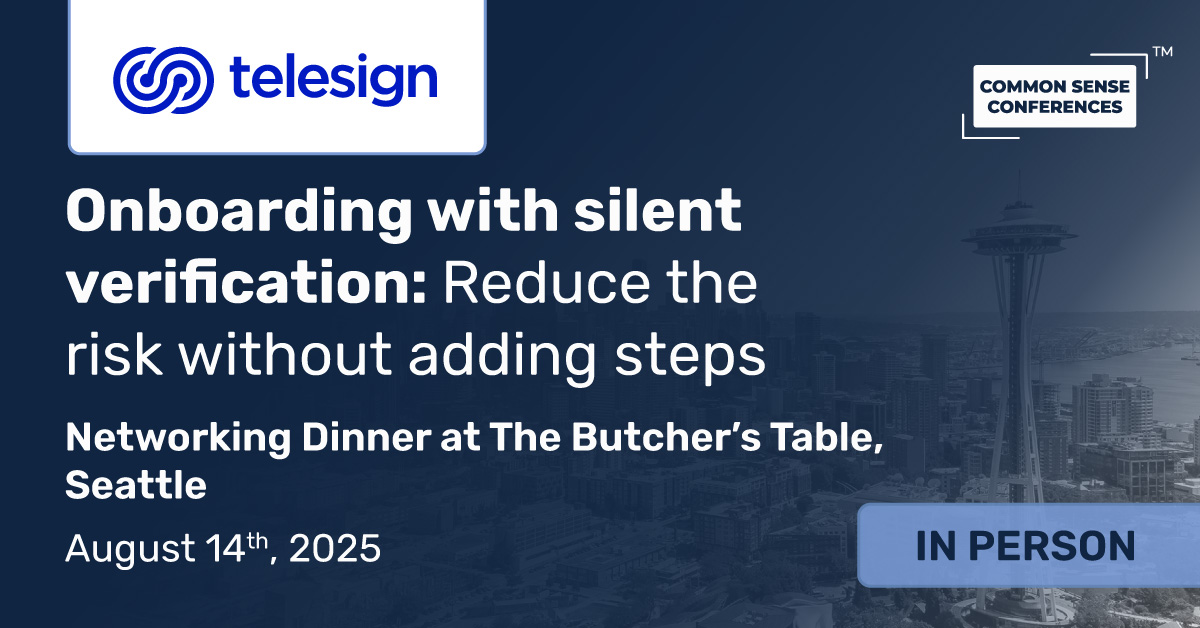 Telesign Onboarding With Silent Verification Reduce The Risk Without Adding Steps